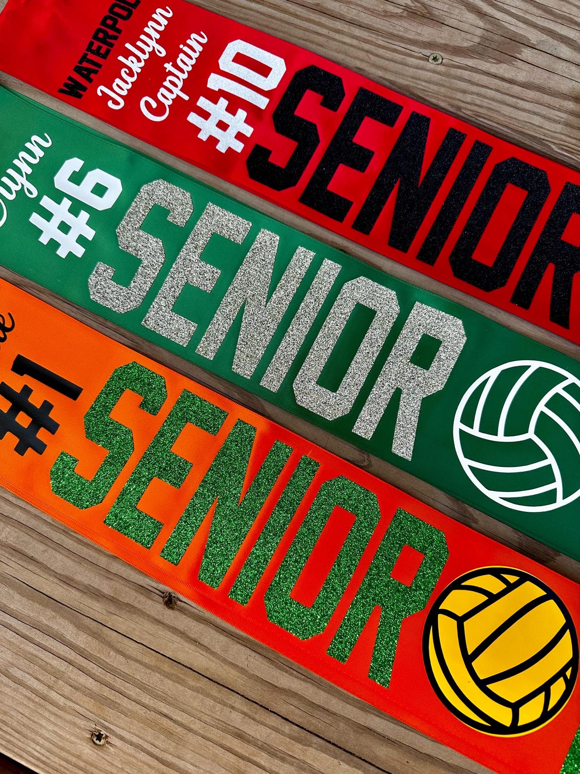 Senior Night 2026 Colored Sashes / Graduation / Sports / Custom / High ...