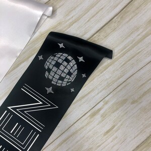Bachelorette Party Disco Themed Sash / Bride to Be / Bridesmaid ...