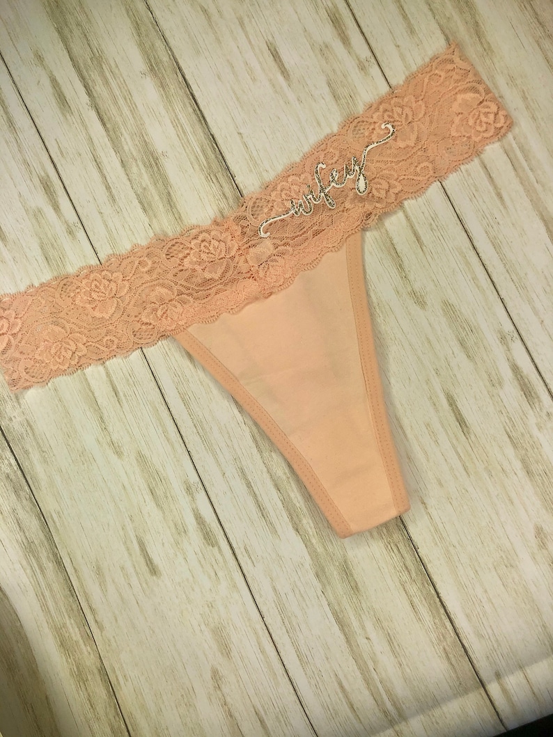 Panty Game Thong / WAP lace Thong Underwear / bachelorette | Etsy
