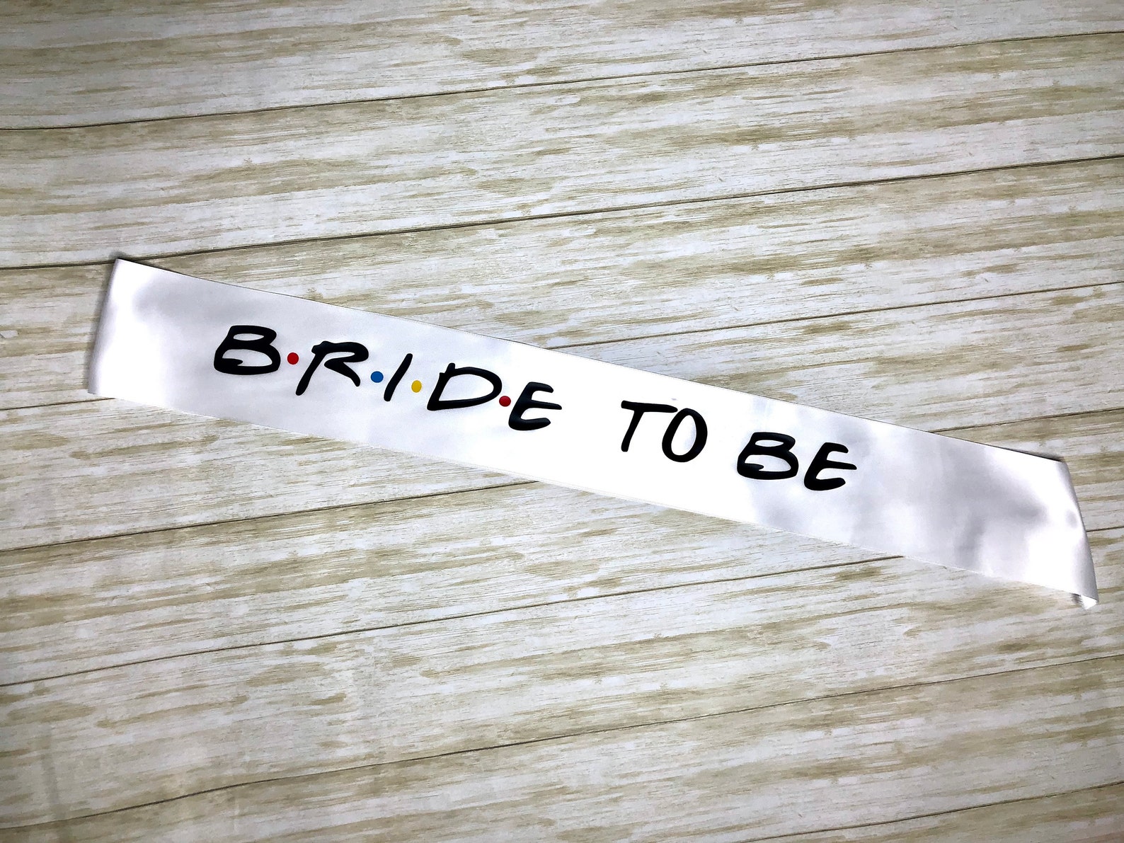 Friends Themed Bachelorette Party Sashes / Bride to Be / Bridal Shower ...