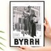 Byrrh Vintage Pub, Original Illustration Print, Drink Poster for ...