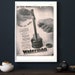 Waterman Fountain Pen Poster, Original Vintage Ad, French Magazine ...
