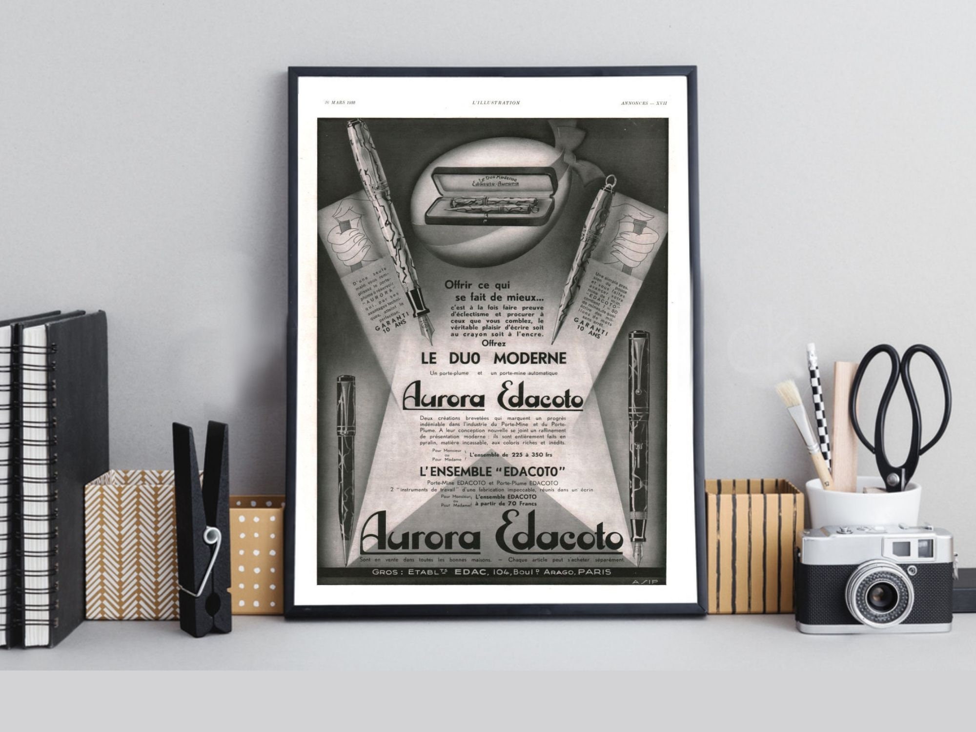 Aurora Edacoto Fountain Pen / Renault Cars Double-sided - Etsy