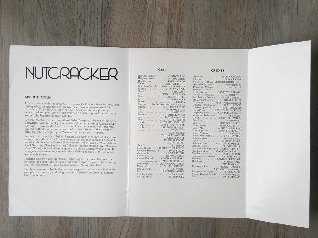 Nutcracker Press Kit Six 8x10 Movie Stills, Joan Collins Photographs ...