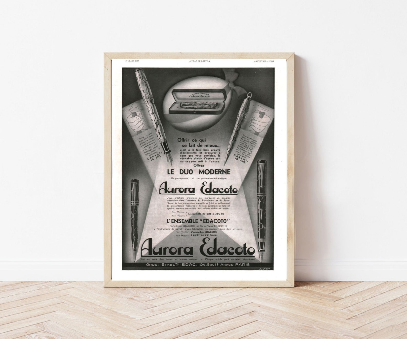 Aurora Edacoto Fountain Pen / Renault Cars Double-sided - Etsy