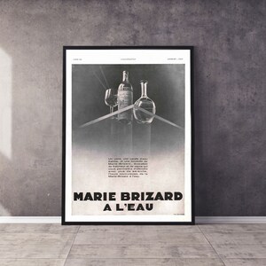 Marie Brizard Poster by Georges Arandel. Brizard a L'eau Anisette Drink ...