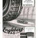 Englebert Car Tires / Celtique Cigarettes, Double-sided Vintage Poster ...