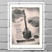 Waterman Fountain Pen Poster, Original Vintage Ad, French Magazine ...
