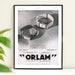 Orlam Watches Vintage Poster 1932 French Art Deco Vintage - Etsy