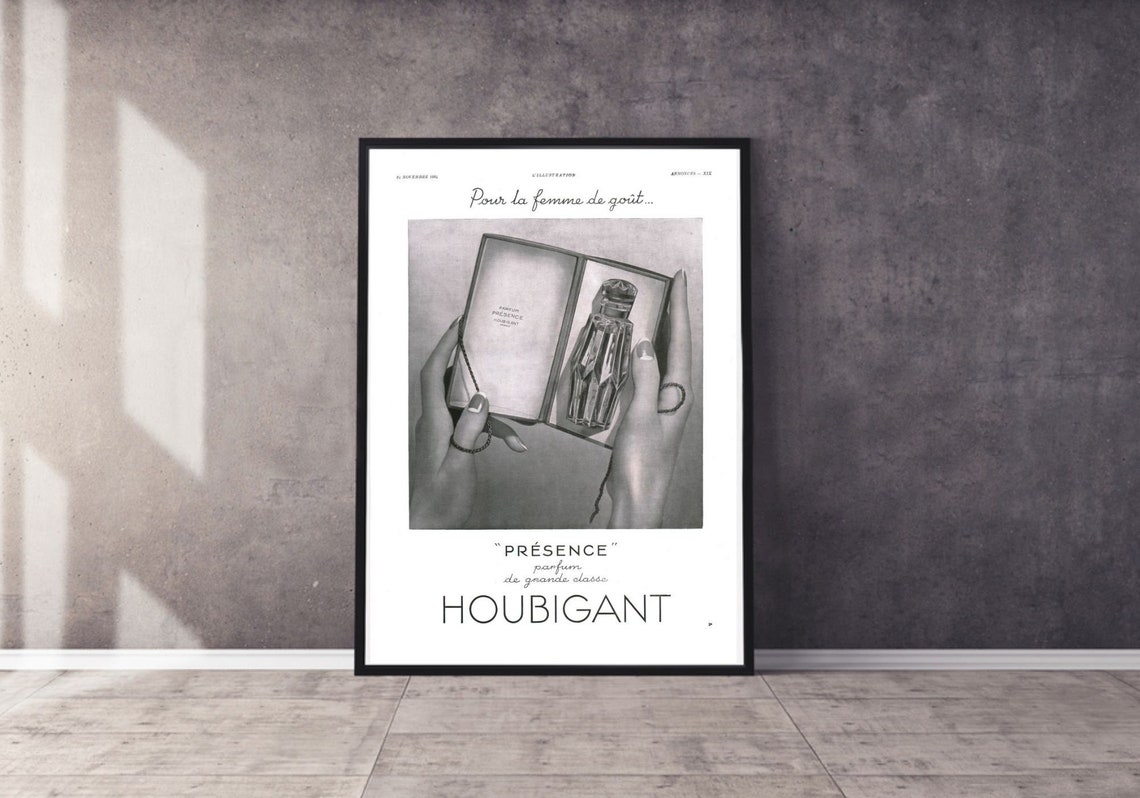 1934 French Magazine Ad Gift Pack Presence Perfume by - Etsy