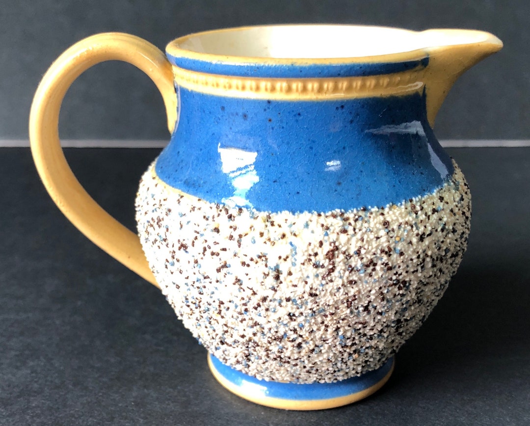 Antique Miniature Yellow Ware Pitcher - Etsy
