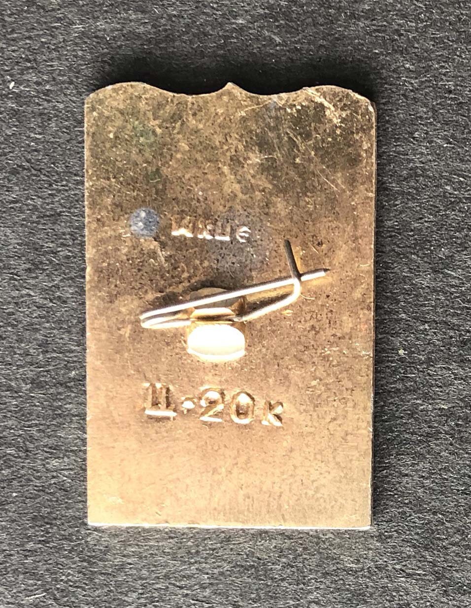 Vintage Russian Pin, Gold Crest of Cherkassk or Starocherkasskaya ...