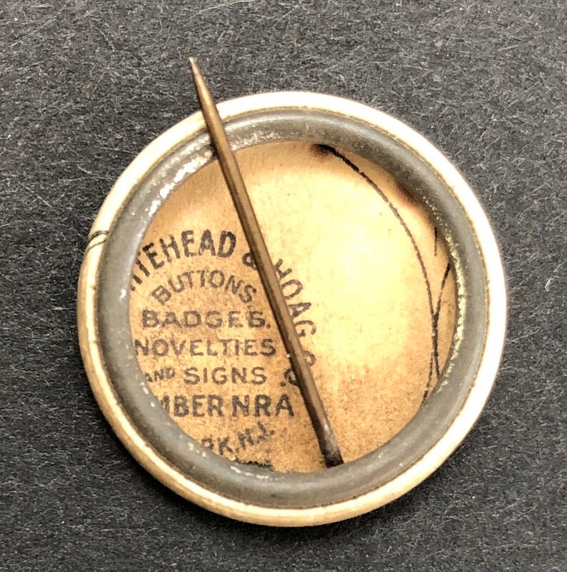 1916 Pinback Button, Stand by the President, American Flag, President ...