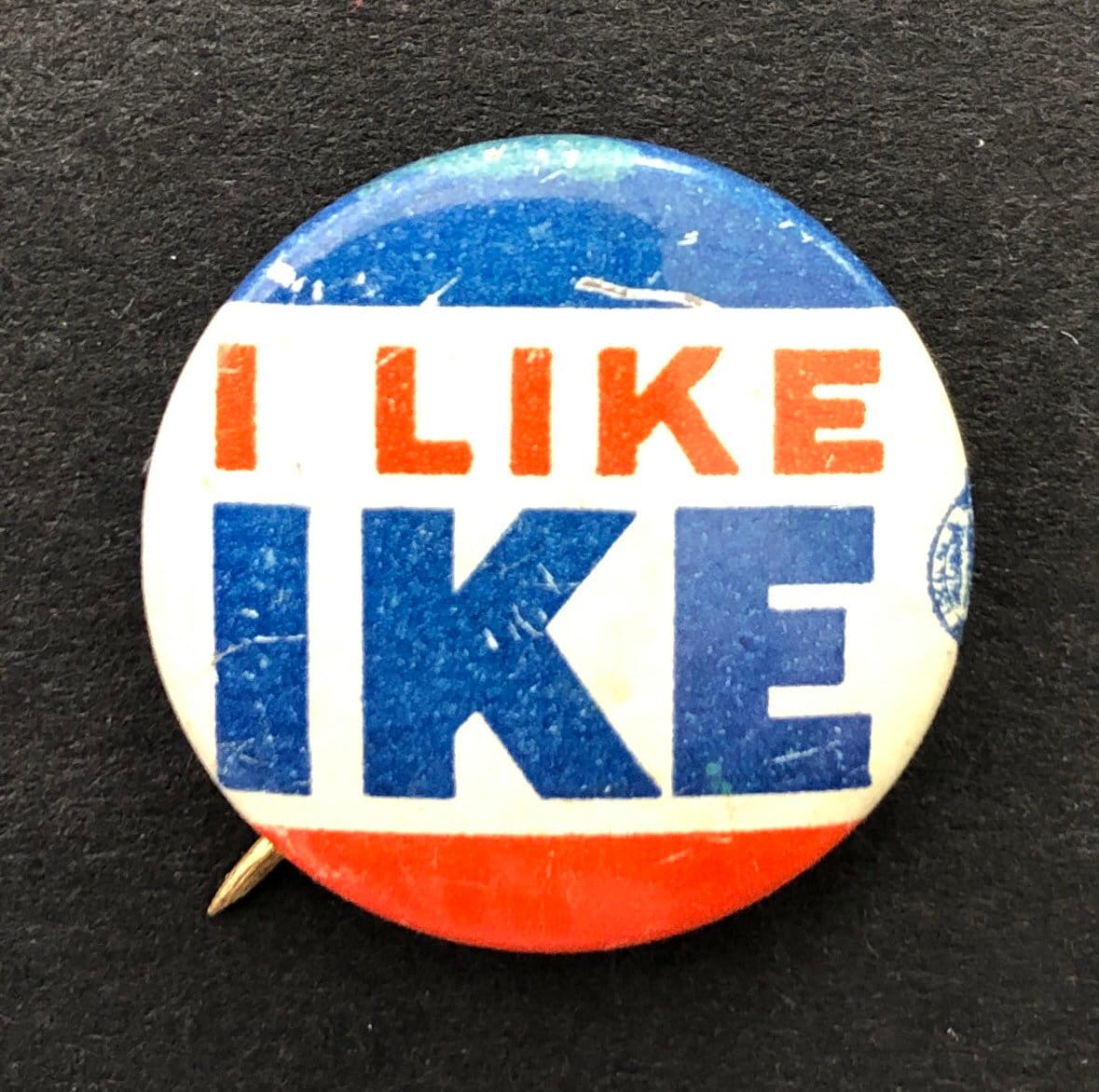 1950s EISENHOWER Pin I LIKE IKE EVEN BETTER 7/8” Pk B Pin O E12 ￡0.99 ...