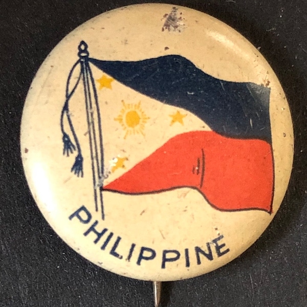 Filipino Flag Pin - Etsy