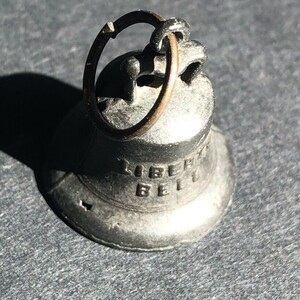 Vintage Miniature Metal Liberty Bell Charm or Pendant Philadelphia - Etsy