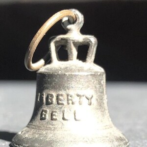 Vintage Miniature Metal Liberty Bell Charm or Pendant Philadelphia - Etsy