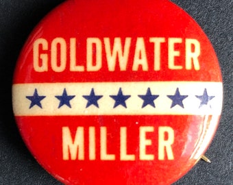 1964 Goldwater Button, Presidential Election - Etsy