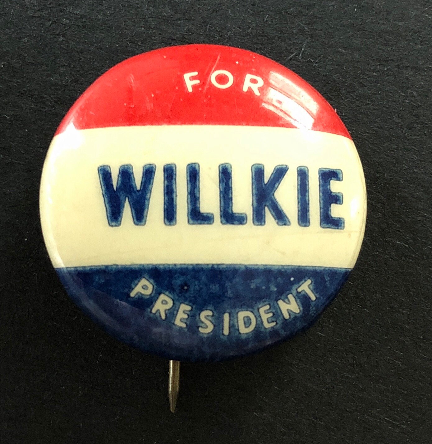 1940 Pinback Button by the Offset Grauvre Corp. of New York City ...