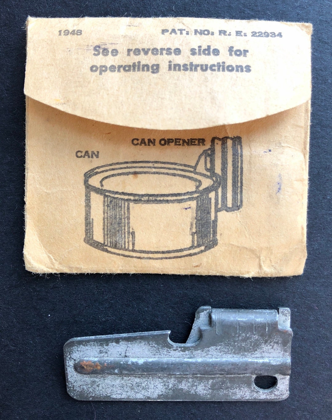 WWII US Army P38 Can Opener & Packet - Etsy