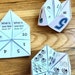 Math Cootie Catcher, Fortune Tellers, Counting On, How Many, One Less ...