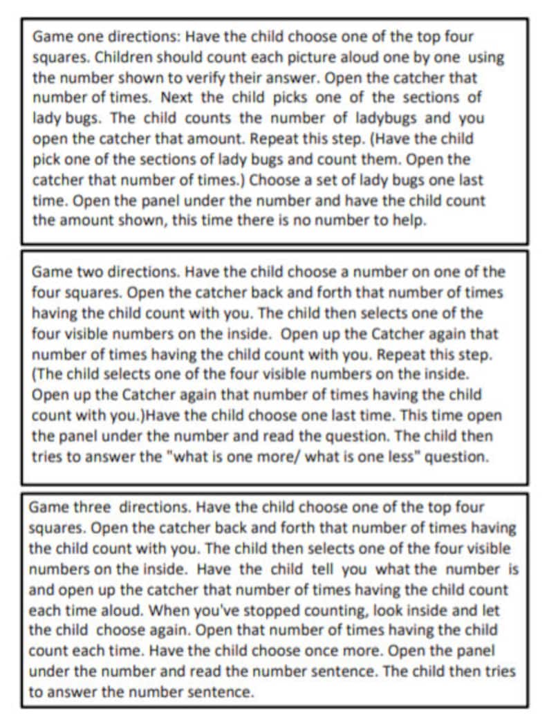 Math Cootie Catcher, Fortune Tellers, Counting On, How Many, One Less ...