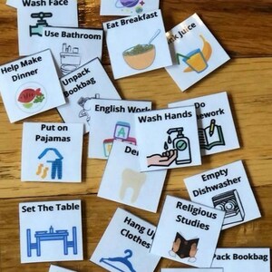 Responsibilities Chart, Weekly Chore Chart, Task List, Printable - Etsy