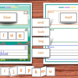 Sight Word Builder, 266 Sight Words! Practice Spelling, Dolch's First ...