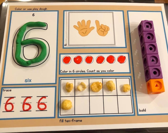 Place Value Mat, Making Numbers, Tens and Ones Place Value Mat ...
