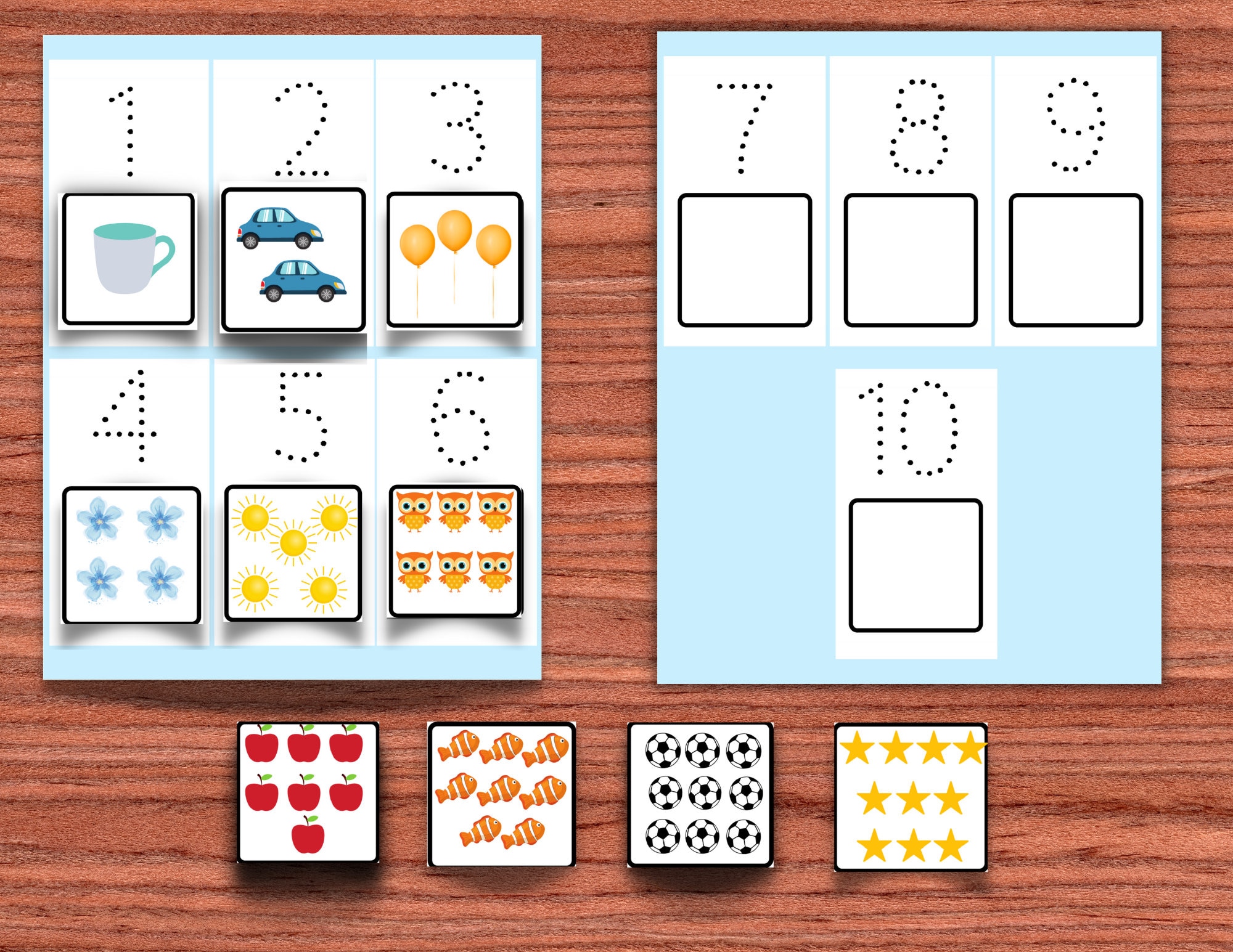 Counting Page, Learning to Write Numbers, Number Recognition, Teacher ...
