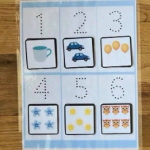 Counting Page, Learning to Write Numbers, Number Recognition, Teacher ...