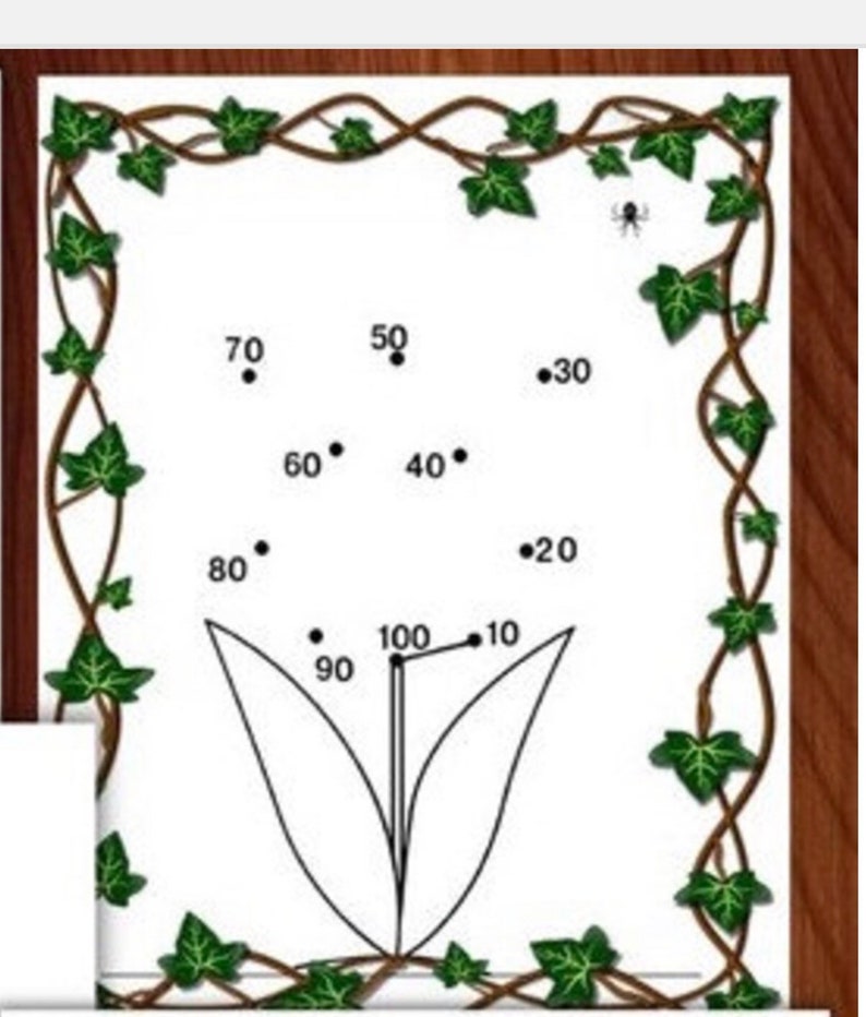 Counting Game, 8 Dot to Dot Worksheets, Practice Counting, Count From ...