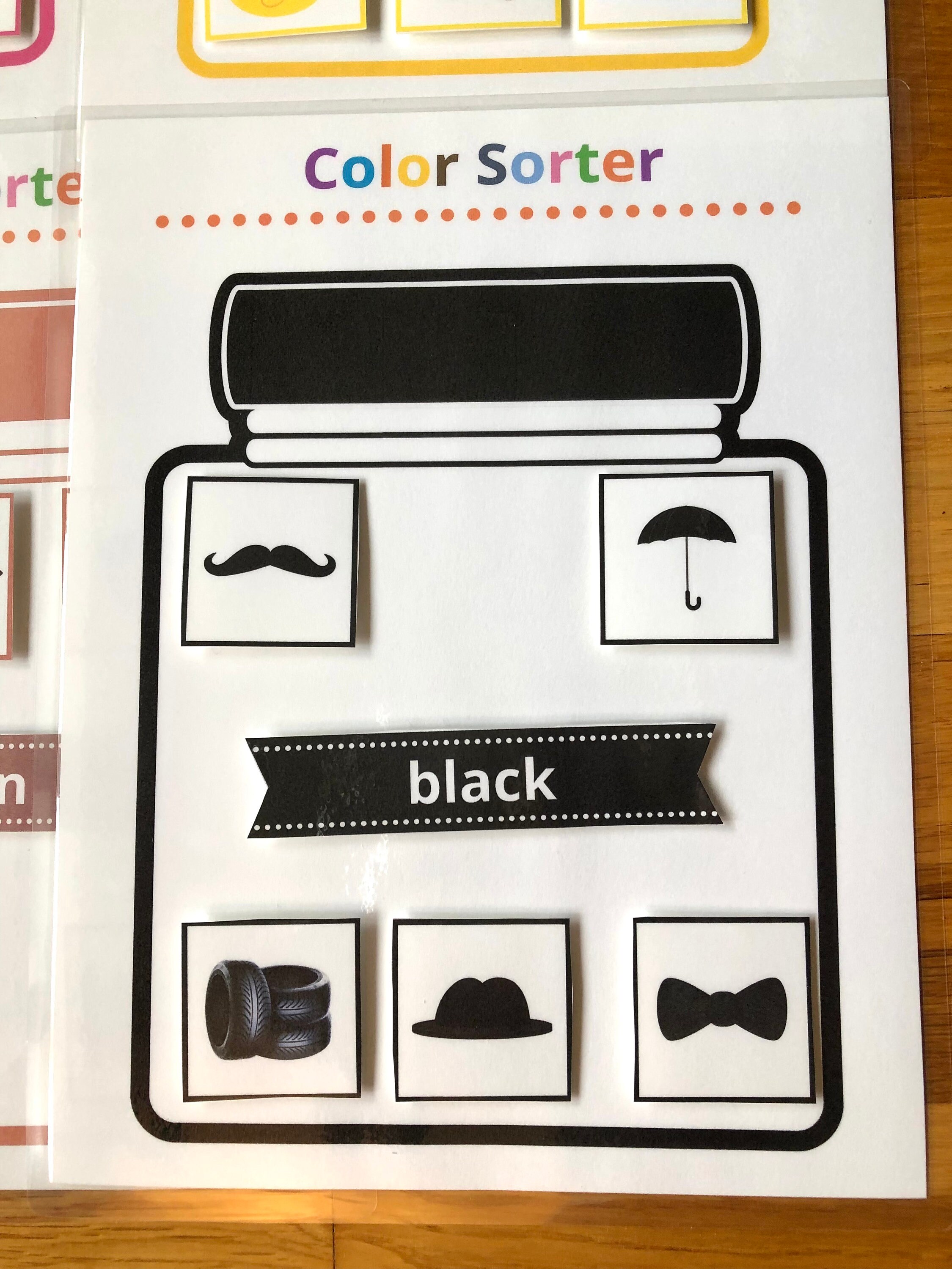 Color Sorter, Color Matching, Color Activity, Learning Colors, Toddler ...