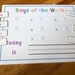 Months of the Year AND Days of the Week, Printable Activity, Learning ...