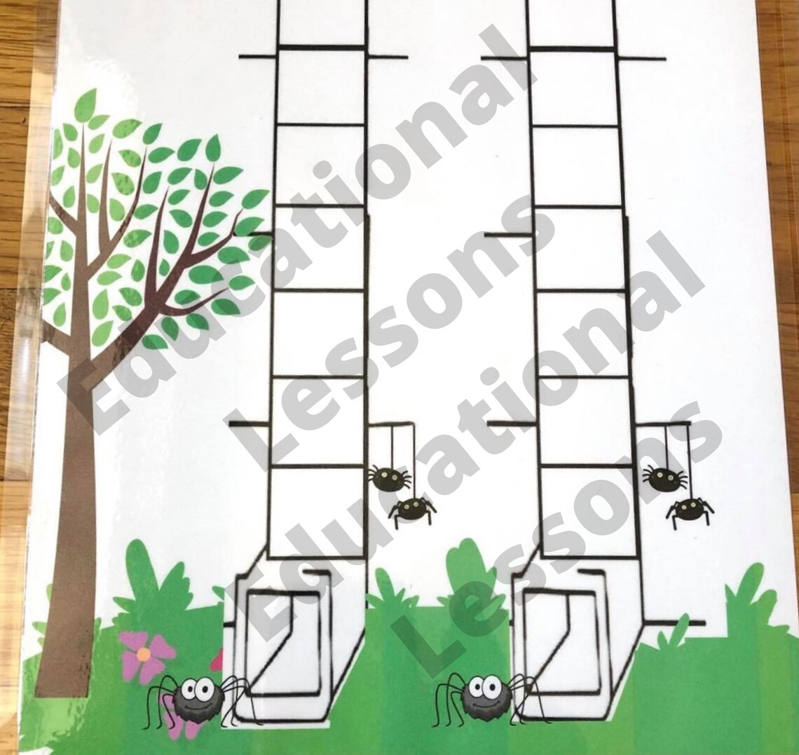 Counting Game, Itsy Bitsy Spider Counting Practice Game Plus Poster ...