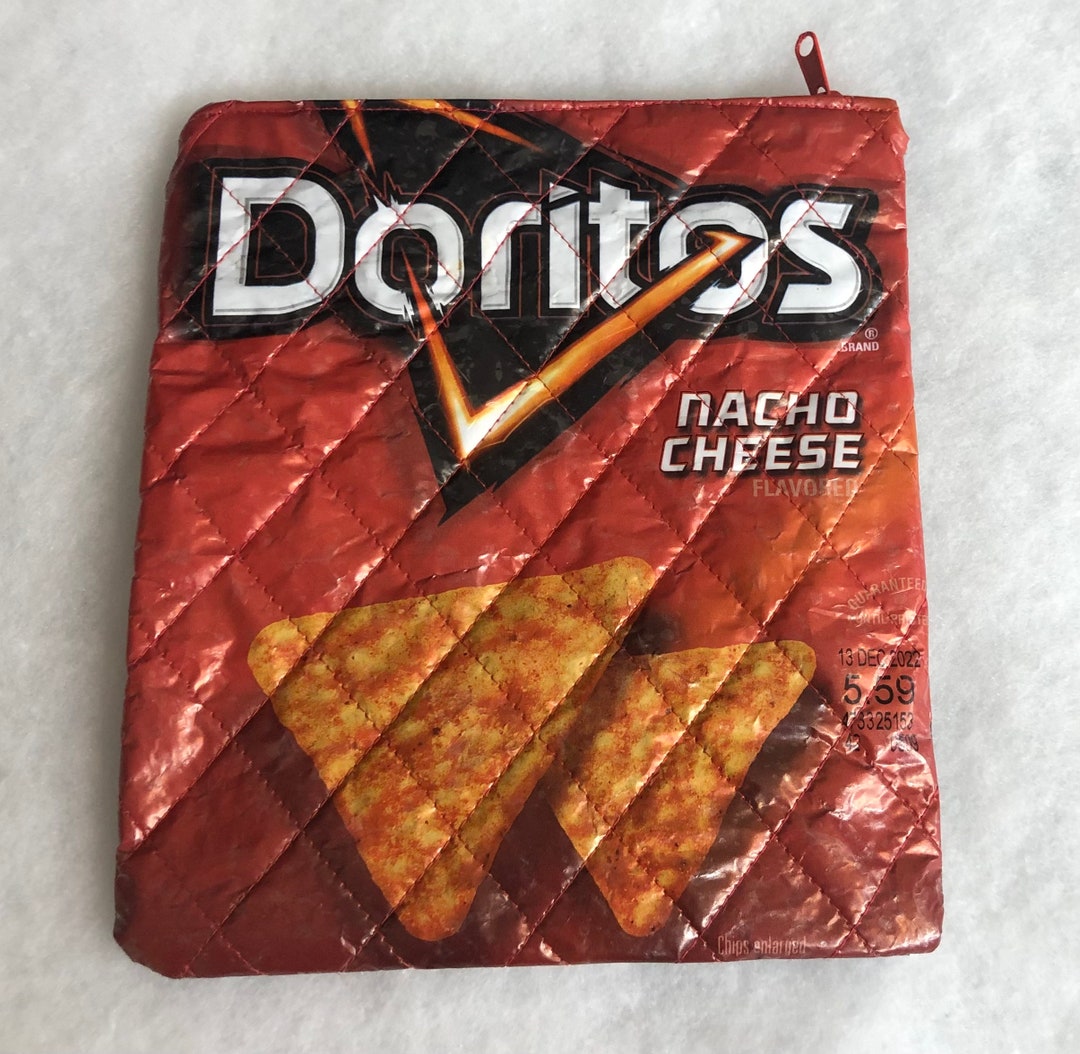 Doritos Nacho Cheese Recycled Zipper Bag - Etsy