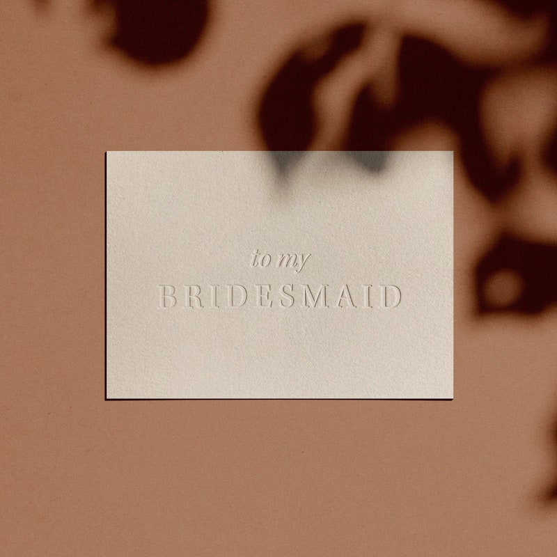 Simple Letter Embosser - Etsy