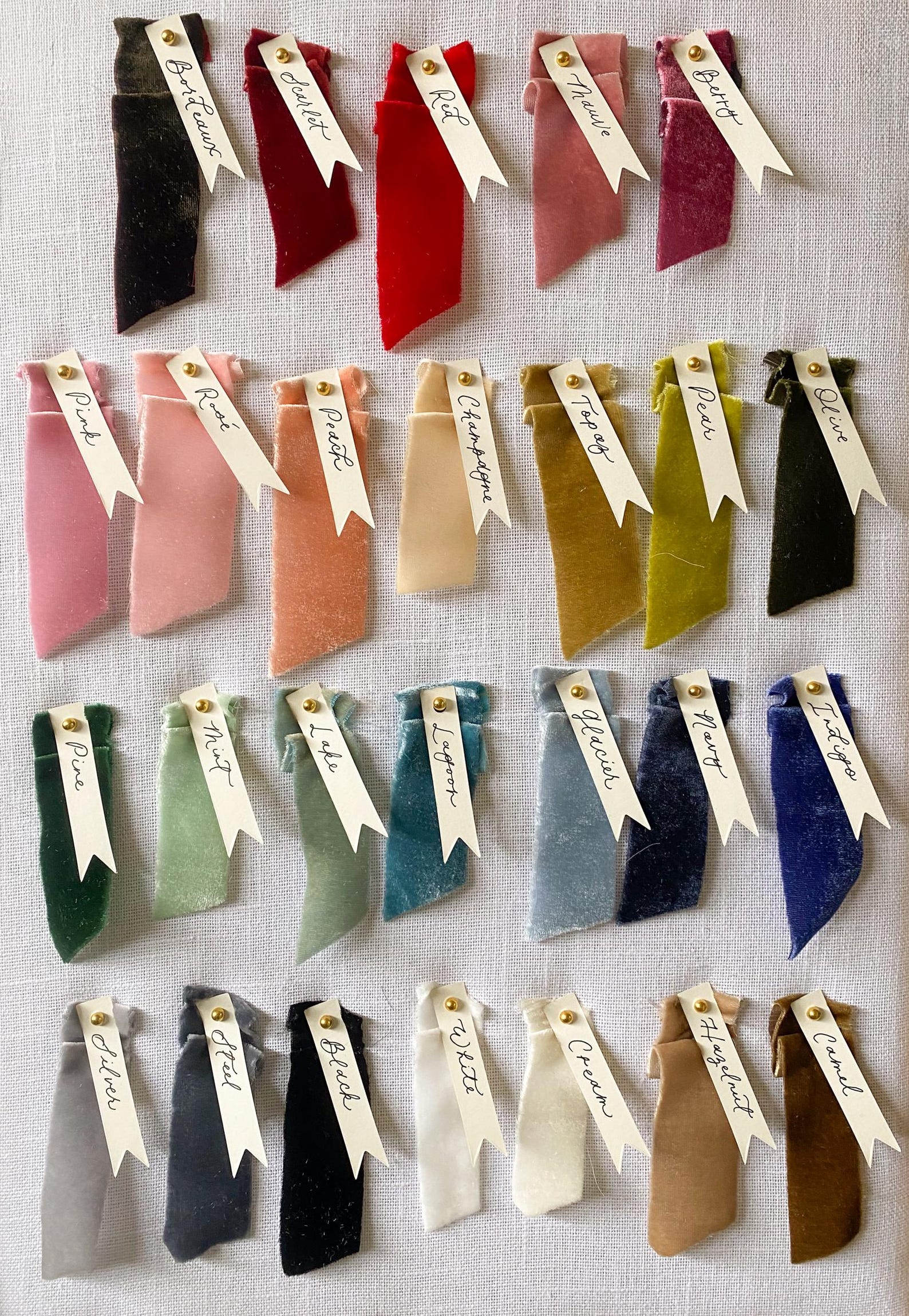 Silk Velvet Petite Vow Book | Wedding Vows | Luxury | Debossed | Custom ...