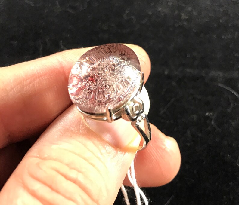 Red Phantom Quartz Ring - Etsy