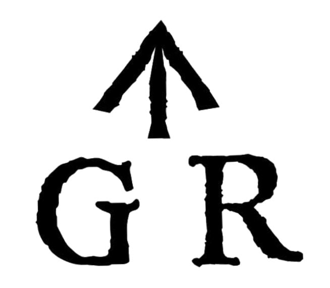 British Broad Arrow & GR Temporary Tattoo, 1.5x1.5" - Etsy