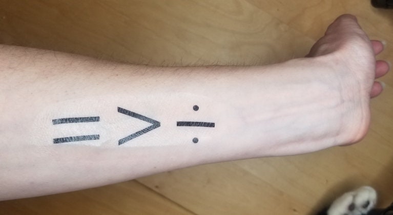 Equality Sign Tattoos
