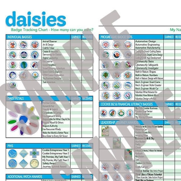 Girl Scout Daisy - Etsy