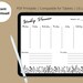 Weekly Planner Printable | Weekly Planner | Digital Weekly Planner ...