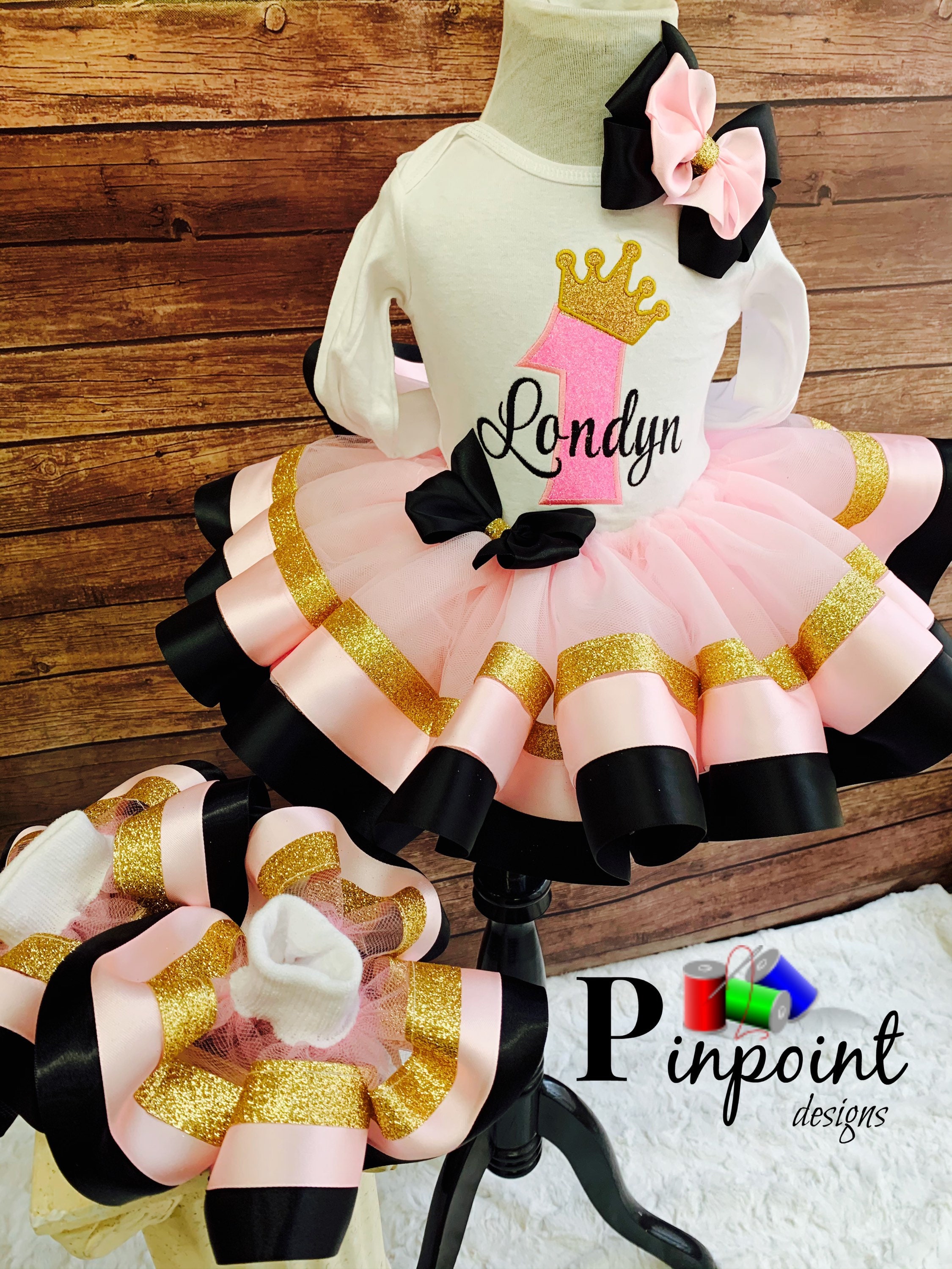 Princess Tutu Outfit Princess Birthday Set Pink Tutu | Etsy