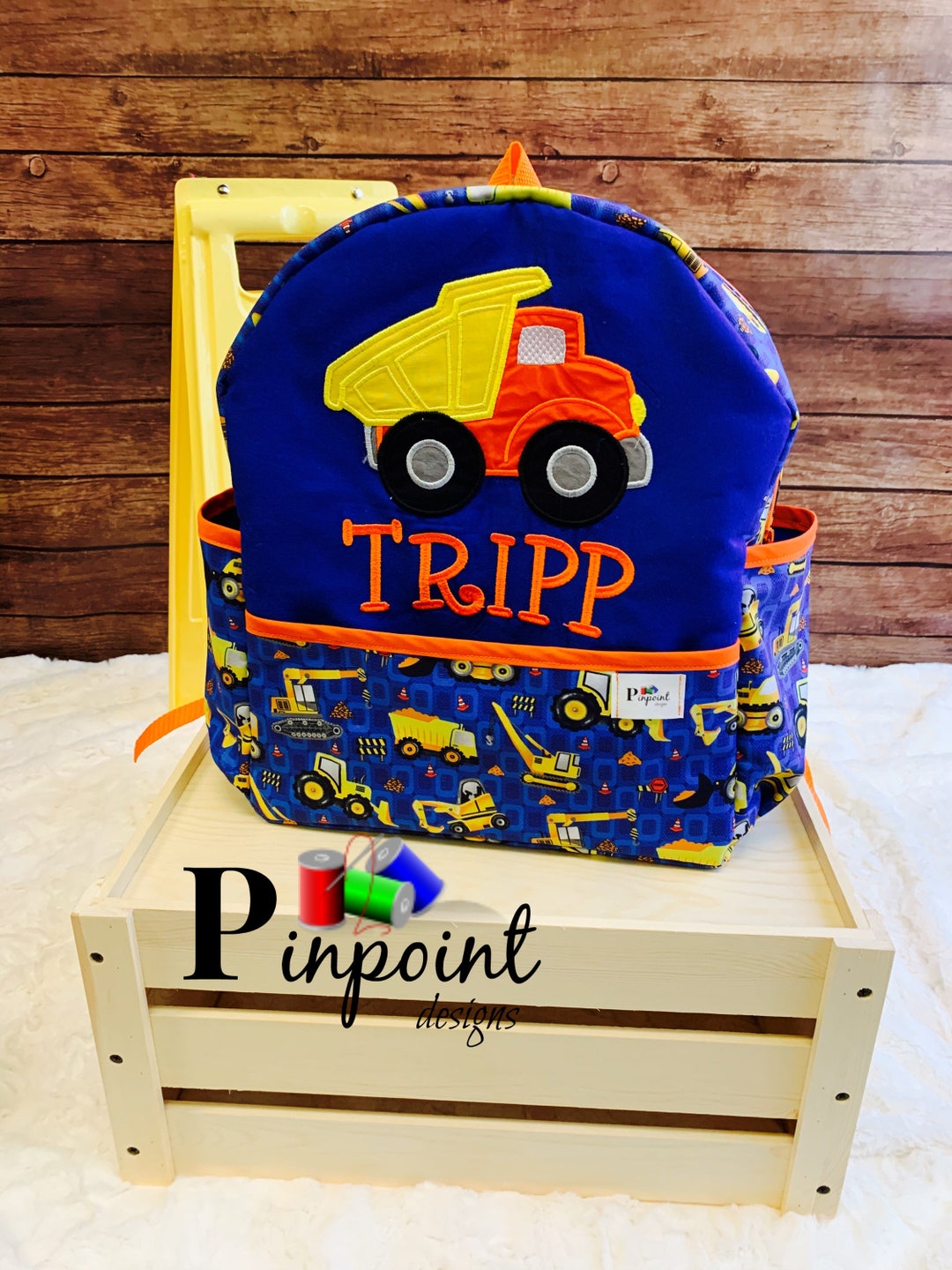 Construction Backpack, Construction Party, Construction Birthday ...