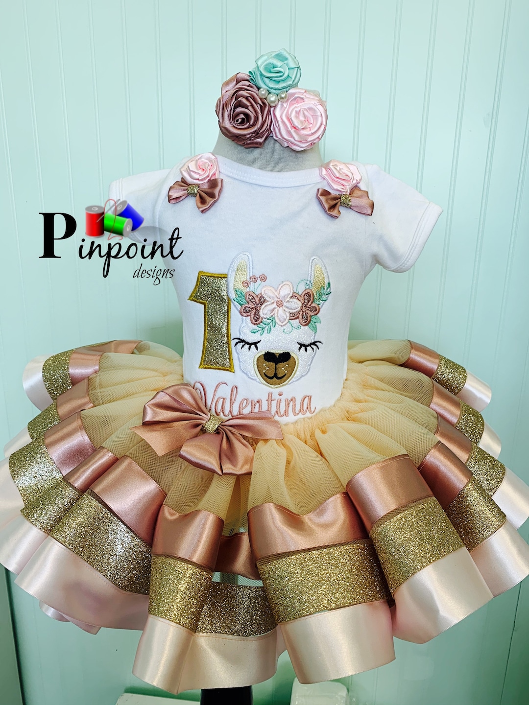 Llama Tutu Set, Llama Outfit, Llama Birthday, Llama Girl - Etsy