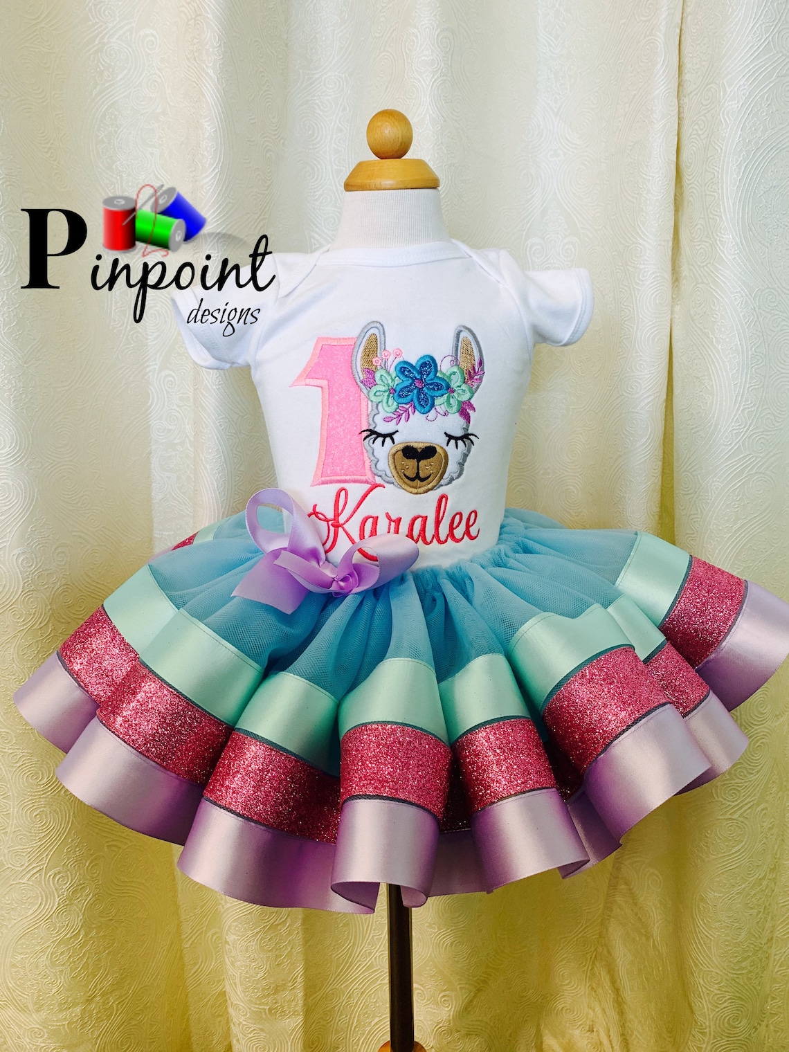 Llama Tutu Set Llama Outfit Llama Birthday Party Llama | Etsy