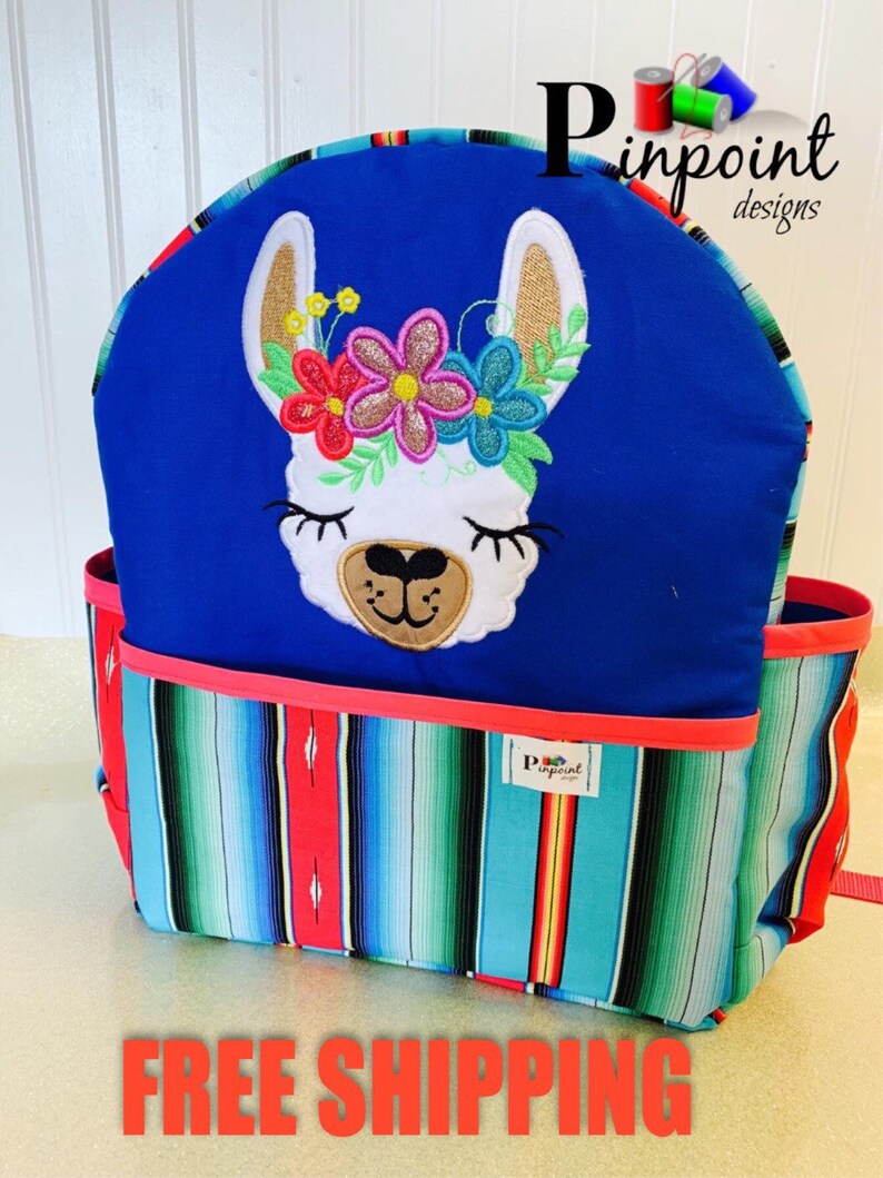 Llama Backpack - Etsy