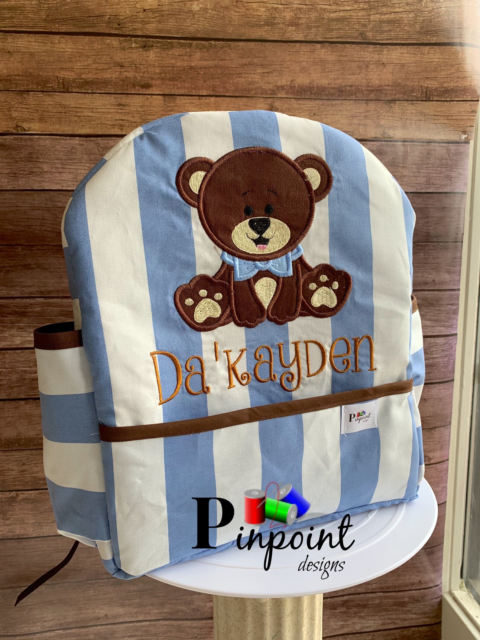Teddy Bear Backpack, Teddy Bear Diaper Bag, Teddy Bear Baby Shower ...