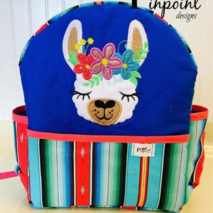 Llama Backpack - Etsy